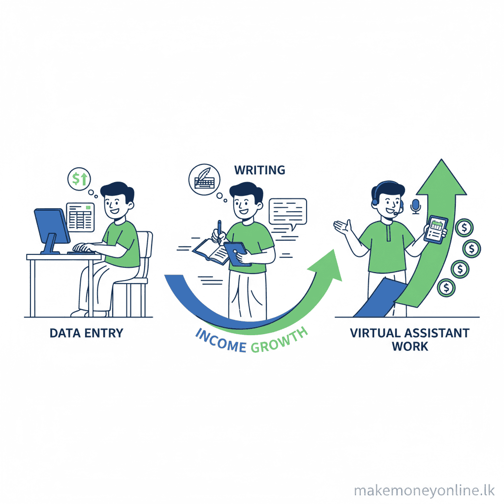 Data Entry Jobs in Sri Lanka: Earn LKR 25,000+ Monthly (2026 Guide ...